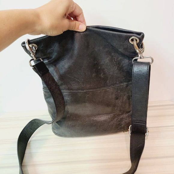 margot | Bags | Margot Crossbody Black Leather Purse Bag | Poshmark
